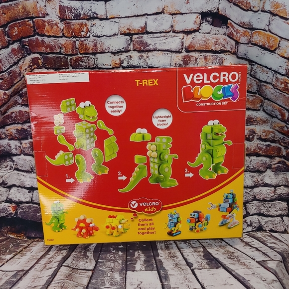 velcro | Toys | Velcro Blocks Trex Dinosaur | Poshmark